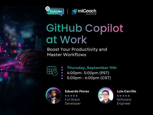 GitHub Copilot at Work - Events - miCoach